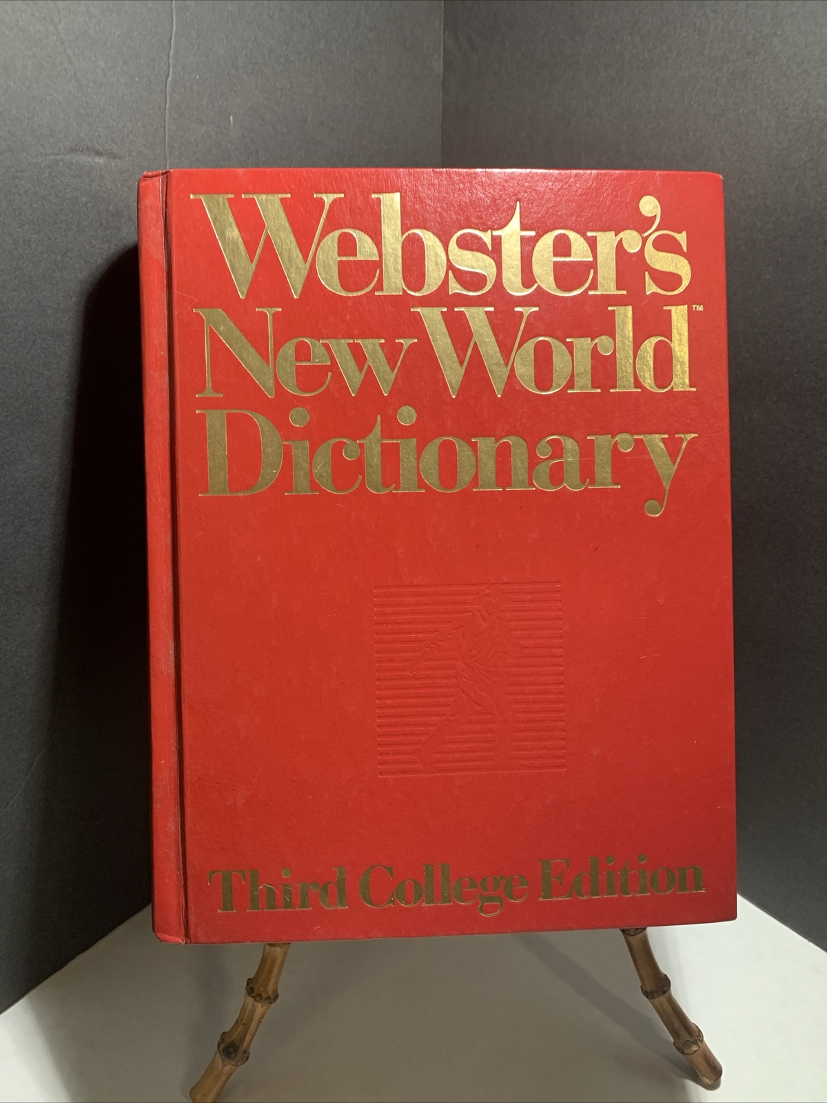 Vintage 1988 Webster's New World Dictionary 3rd College Edition Simon ...