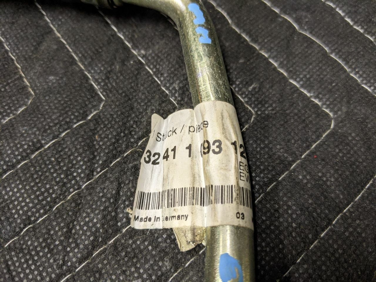 BMW E38 7-Series Power Steering Cooler Return Pipe 32411093129 | eBay