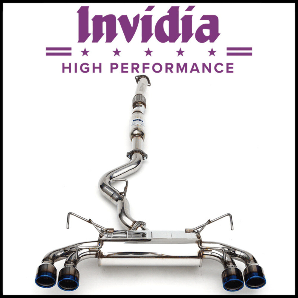 Invidia Q300 Cat-Back Exhaust System fits 08-14 Subaru Impreza WRX/STi ...