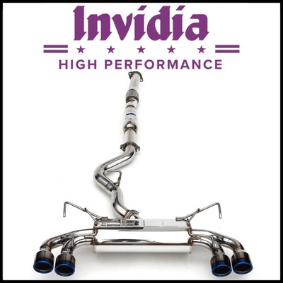 Invidia Q300 Cat-Back Exhaust System fits 08-14 Subaru Impreza WRX/STi ...