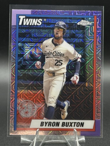Byron Buxton 2025 Topps Series 1 - 1990 Topps Chrome Silver Pack #T90C-74 | eBay