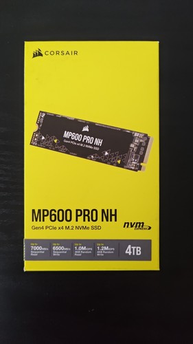 Disque dur SSD Corsair MP600 Pro NH 4To NVMe M.2 Neuf Facture | eBay