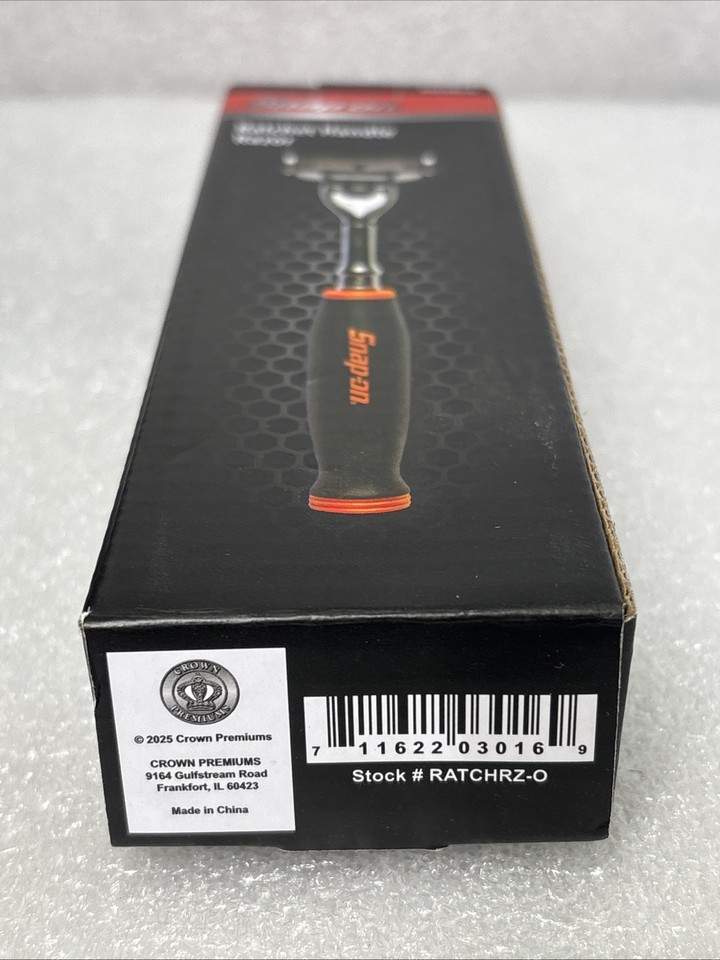 Snap-On Tools Limited Edition Gillette Ratchet Handle Razor (Orange ...