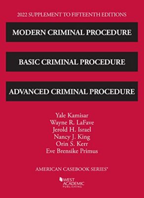 Modern Criminal Procedure, Basic... by Orin S. Kerr (author Paperback ...