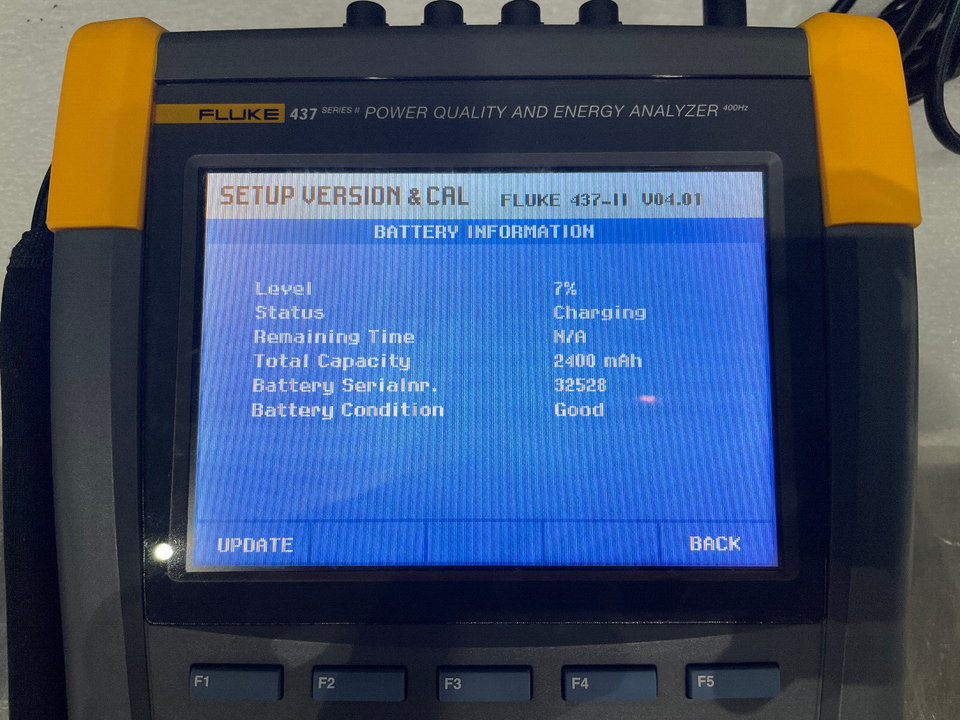 Fluke 437 Series II Power Quality and Energy Analyzer w 4x i430-FLEXI ...