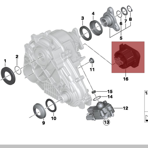 22316864675 Transmission Mount For BMW E70 E71 E72 X5 X6 3.0si 4.8i ...