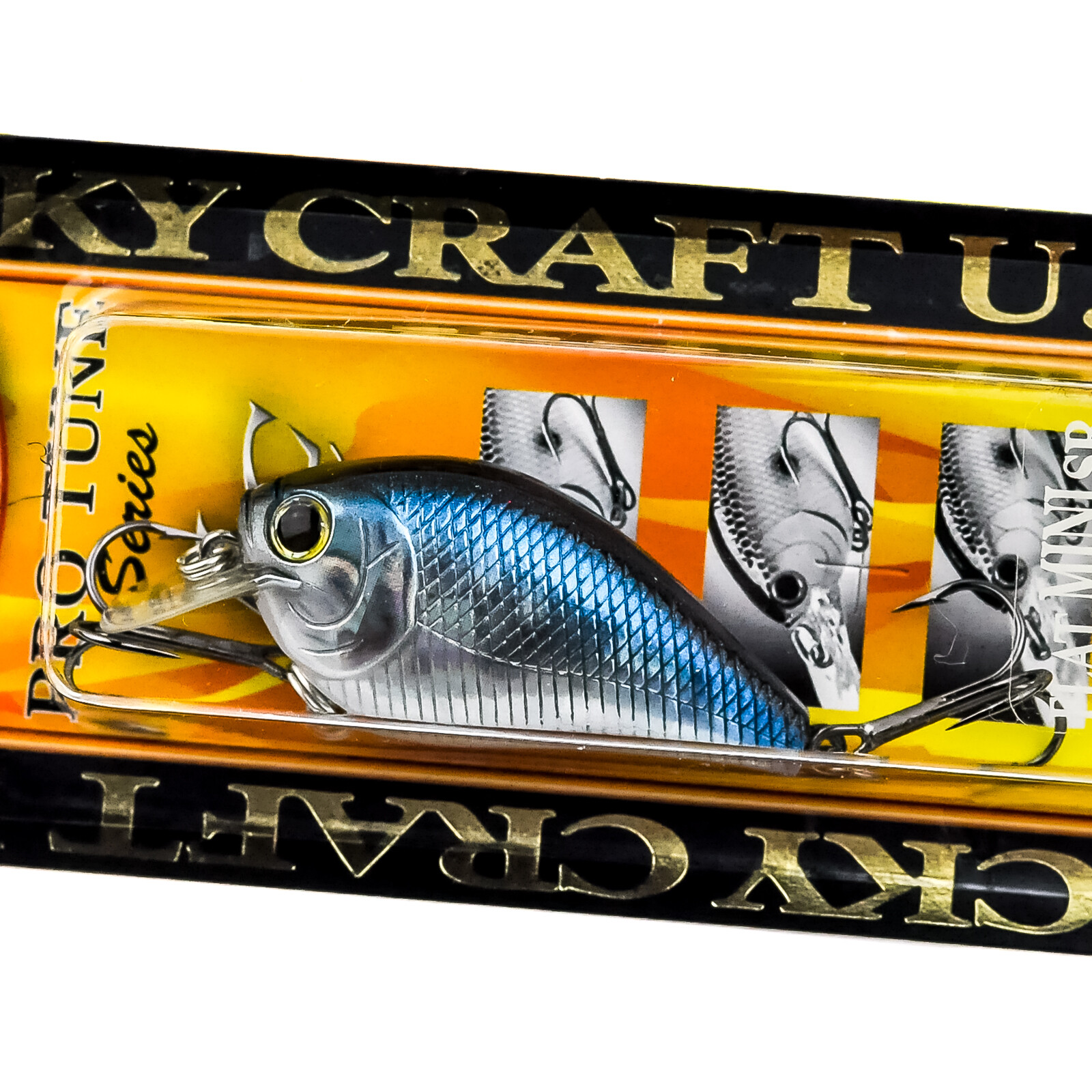 LUCKY CRAFT Flat Mini SR Shallow Diving Rattle Crankbait Lure 2 ...
