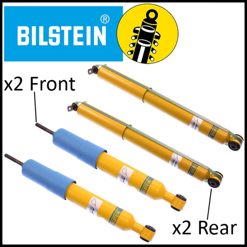 Bilstein B6 4600 Front & Rear Shocks Set fits 2000-05 Ford Excursion ...