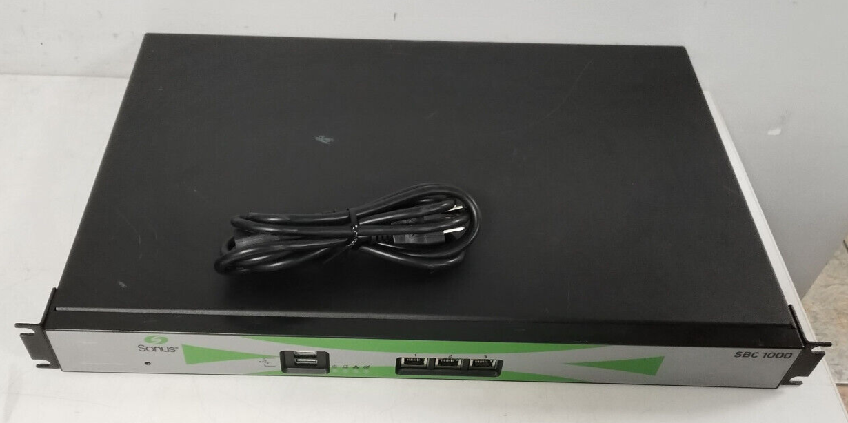 Sonus SBC-1K-R-SIP SBC 1000 Session Border Controller Gateway W/RACK ...