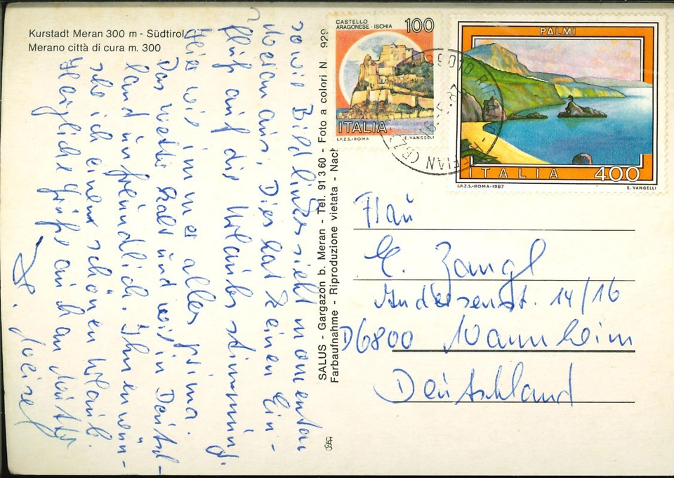 Italia - Italy - Italien - Südtirol - Meran - Merano - different views ...