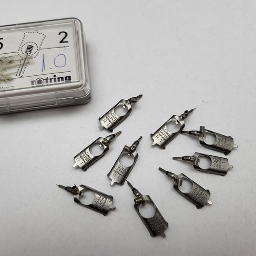 9 plumes de stylo calligraphie rOtring / Pelikam GRAPHOS - R 1.00 mm | eBay