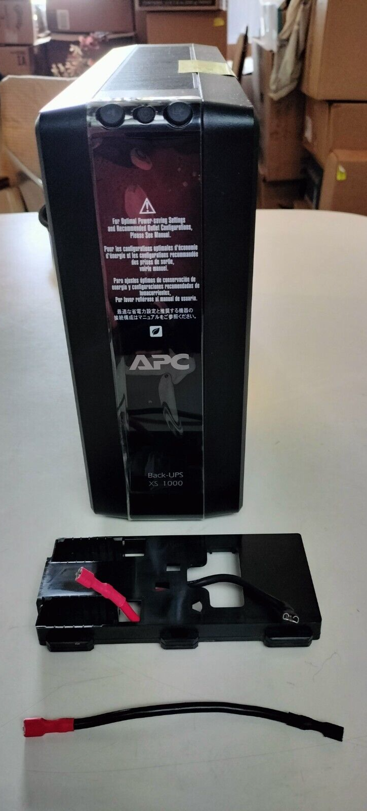 Tested! APC Back UPS XS 1000 8 Outlet Power Supply BX1000G, 600 W, No ...