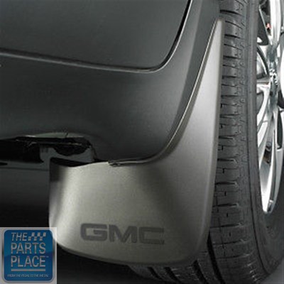 2013-15 GMC Acadia Rear Molded Splash Guards Set Black GM 22935679 | eBay