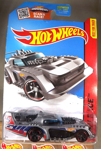 2015 Hot Wheels #177 HW Race-Track Aces TWO TIMER Gray Variant w/Black ...