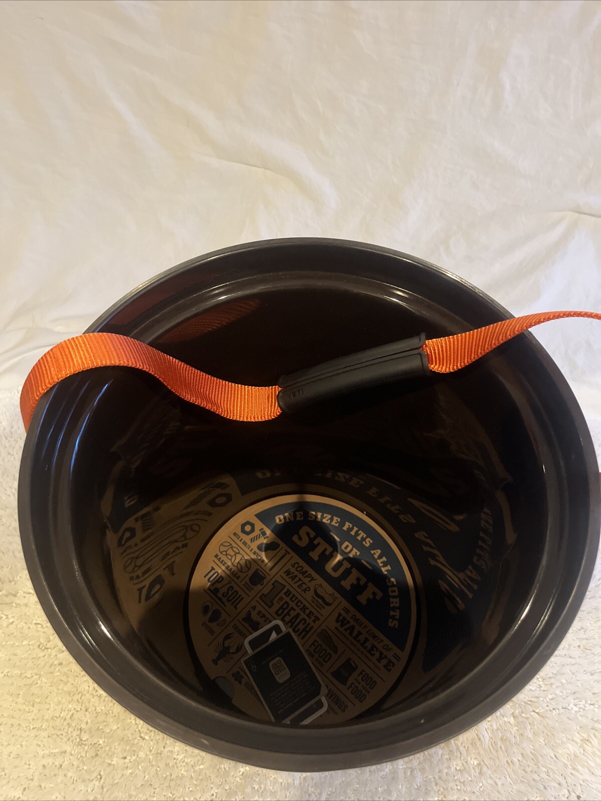 YETI Loadout 5 Gallon Bucket-Wetlands Brown | eBay