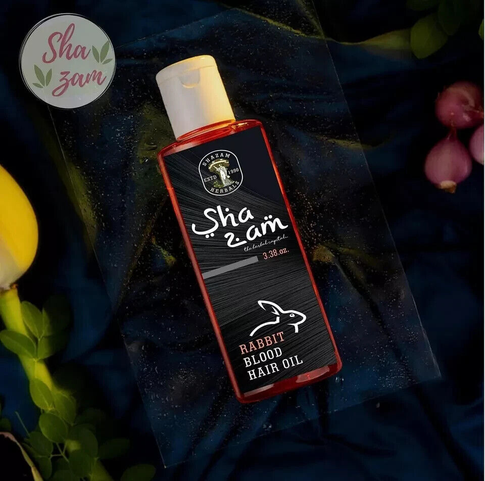 SHAZAM Rabbit Blood Hair Growth Oil 100ml Free Shipping World Wide | eBay