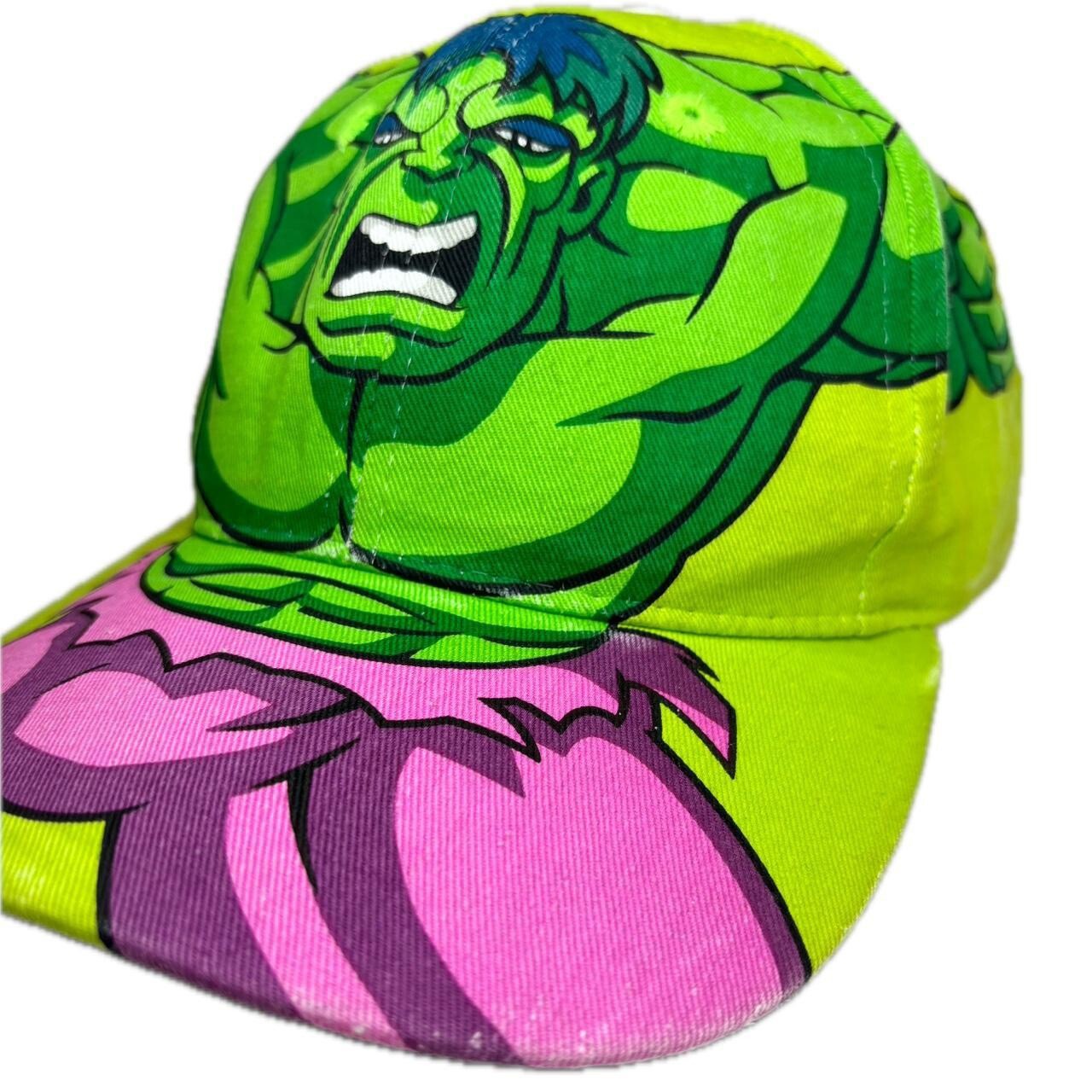 Vintage RARE 1997 The INCREDIBLE HULK Cap ORIGINAL Ma… - Gem