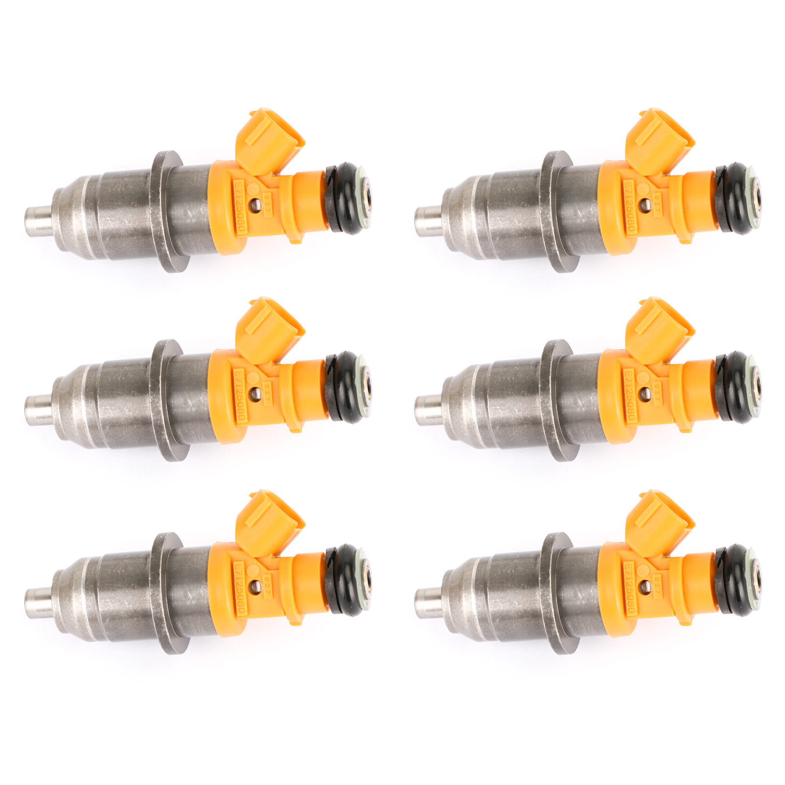 6Pcs Fuel Injector Fit 2003-20 Yamaha Outboard HPDI 250 300HP 60V-13761 ...