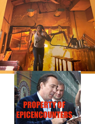NICOLAS CAGE SIGNED "CON AIR" CAMERON POE 8X10 PHOTO W/PROOF W/COA ...