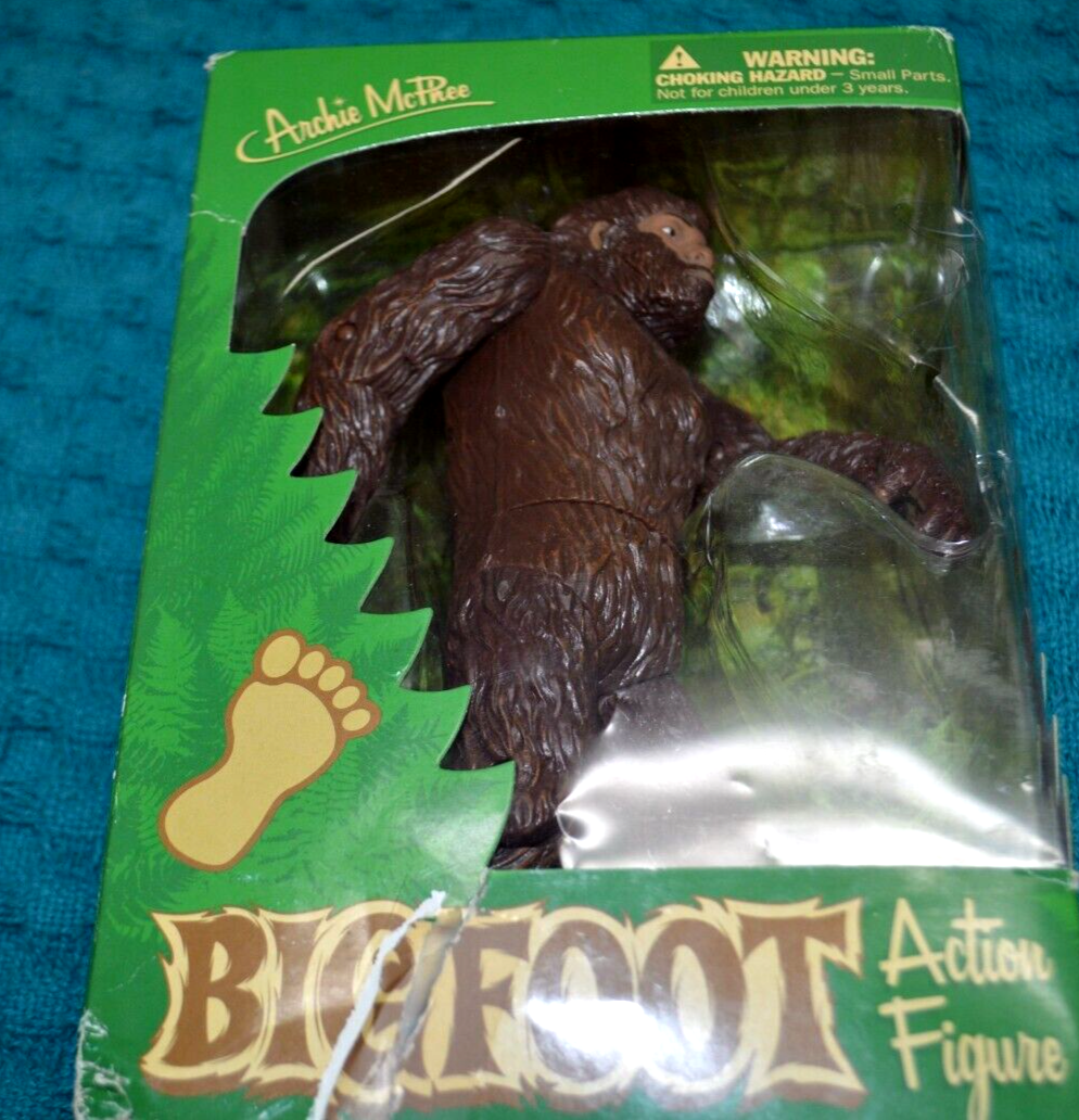 7 Inches Tall Vintage Big Foot Archie Mcphee action figure | eBay