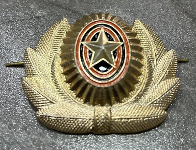 Original Russian Army Military Star Cockade For Hat Cap Beret Statutory ...