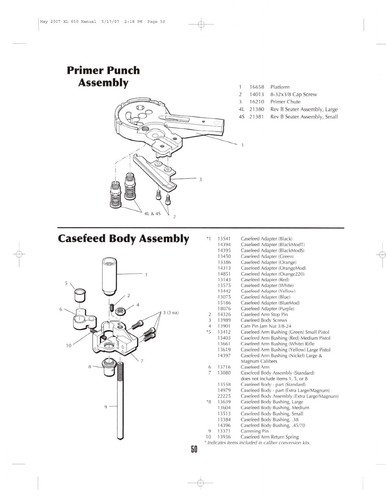 Dillon XL650 Primer Seater Assembly Large 21380 | eBay