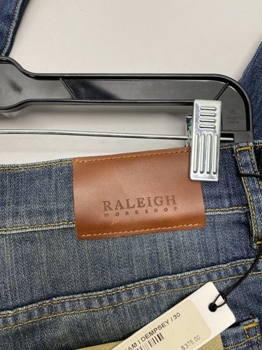Raleigh Denim Workshop Mens Graham Dempsey Distressed Jeans Size 30 x ...