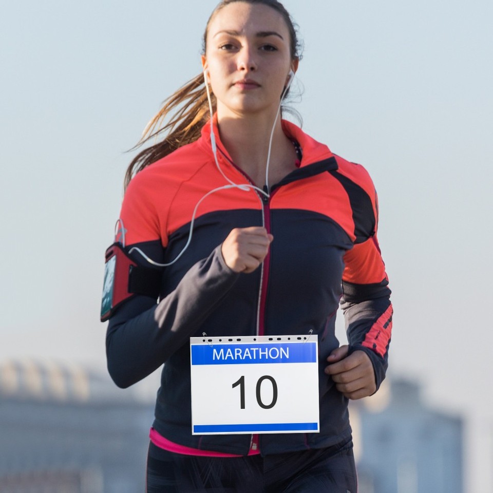 100 Pcs Plastic Sheet Protectors Bib Holder for Runners Display Sleeves ...