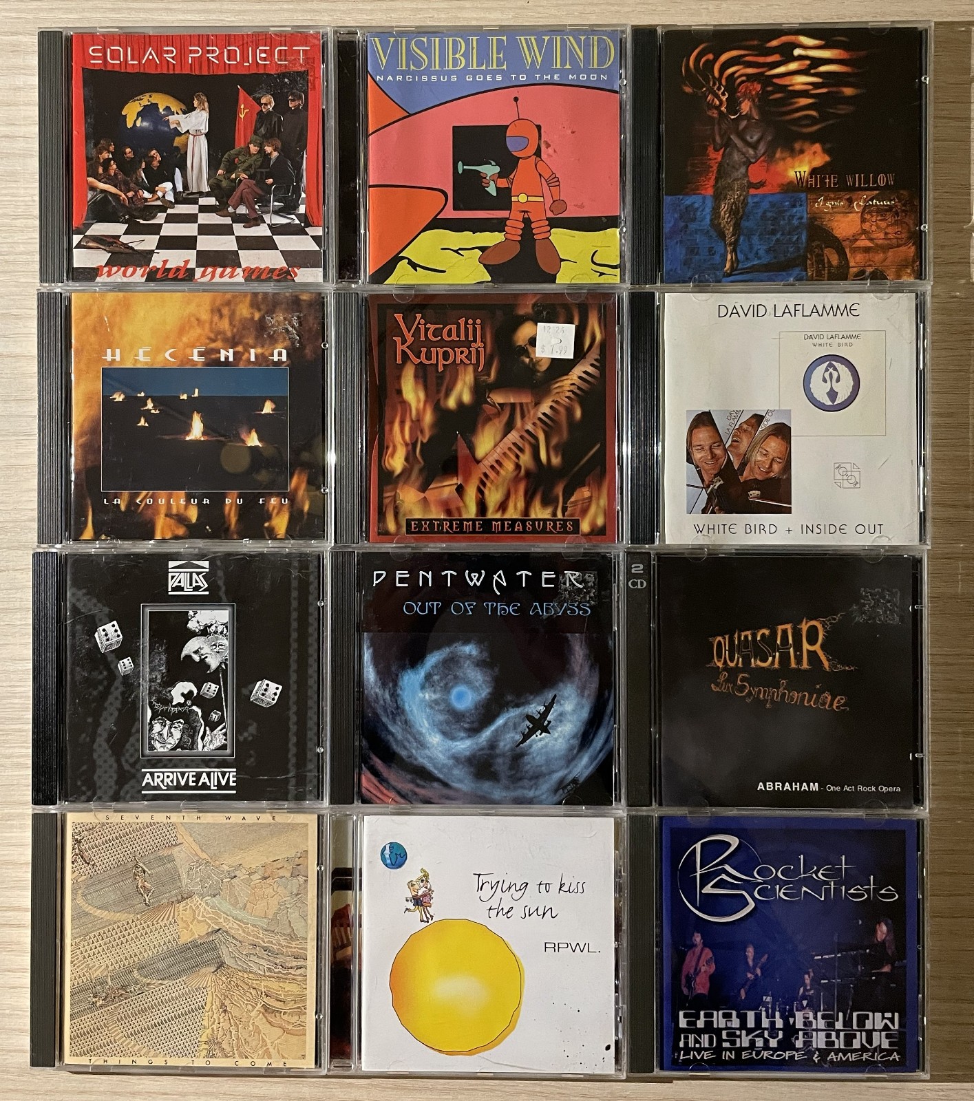 Prog Rock 12xCD Lot #4; Rare/Collectible; Prog/Metal/SymphonicRock ...