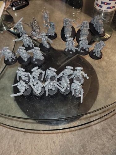 Warhammer 40K - Indomitus Box Set Marines Half built see description | eBay