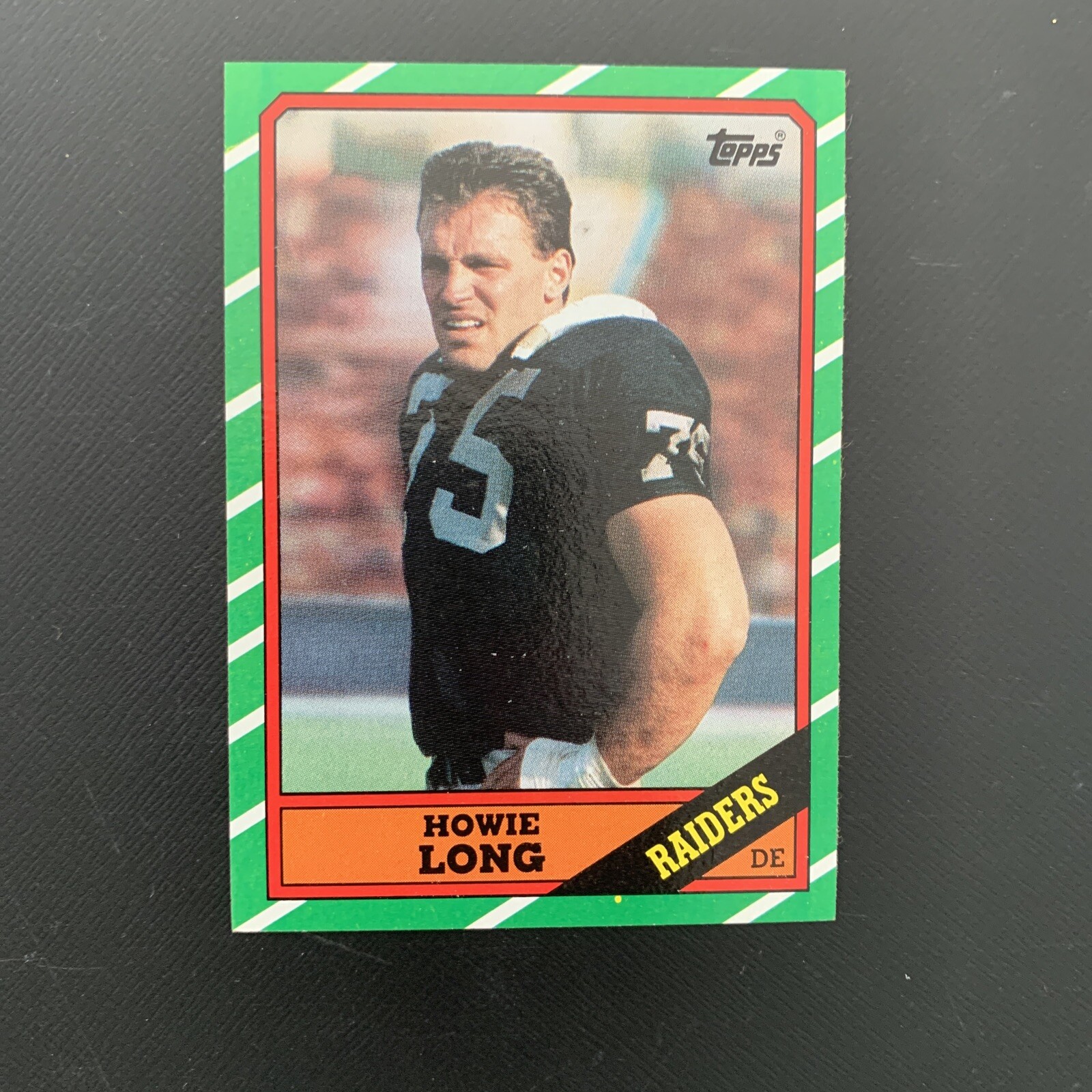 1986 Topps 67 Howie Long Raiders NM | eBay