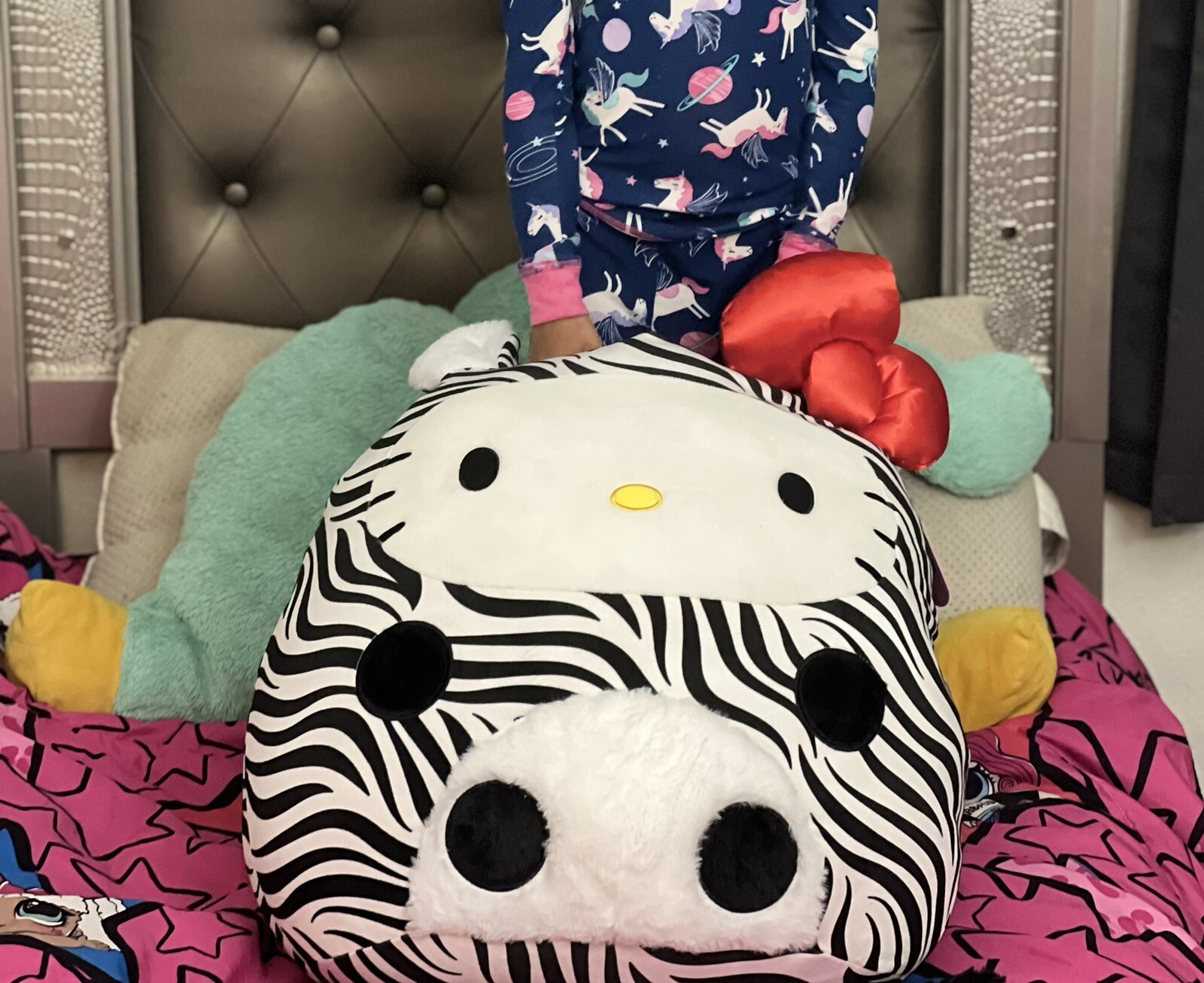 Hello Kitty Zebra Squishmallow Rare-16 inch | eBay