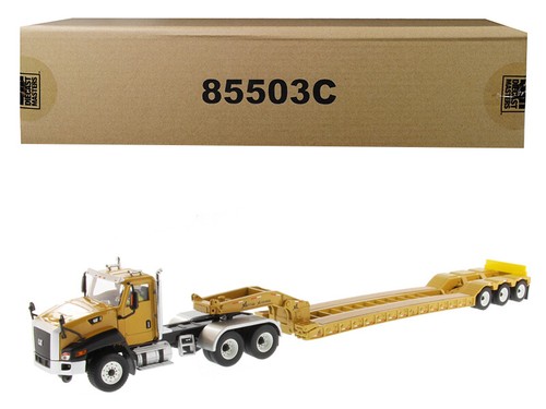 Cat CT660 Cab XL120 Lowboy Trailer w/Operator 1/50 Diecast CARZ | eBay