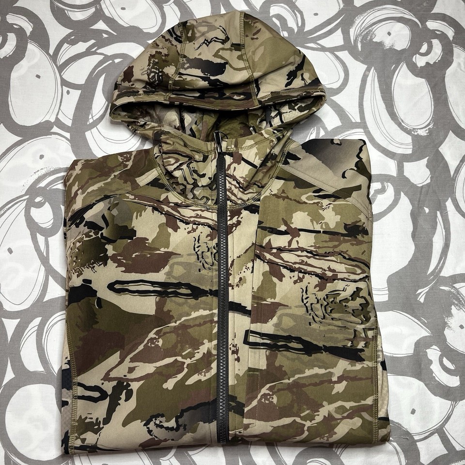 Under Armour Ridge Reaper Base Hybrid Jacket Barren Camo Mens Sz M ...