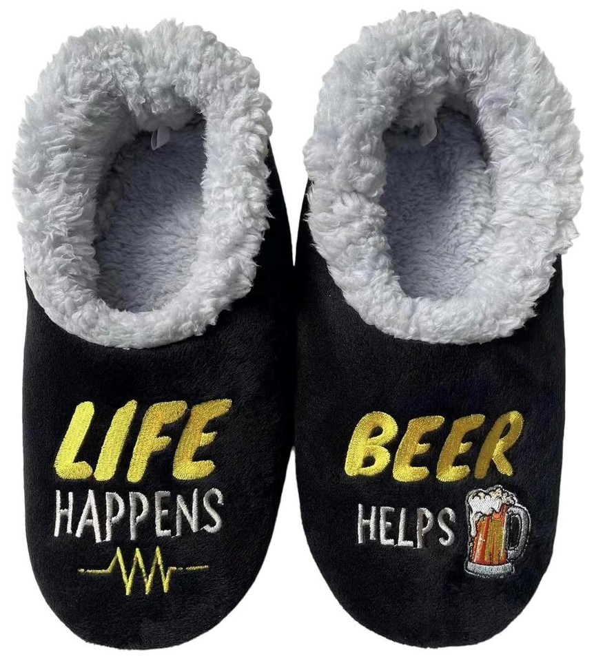 Slumbies Pairables TIE CHENILLE Style NonSlip Soft Slipper SLOTH BEE 50 ...