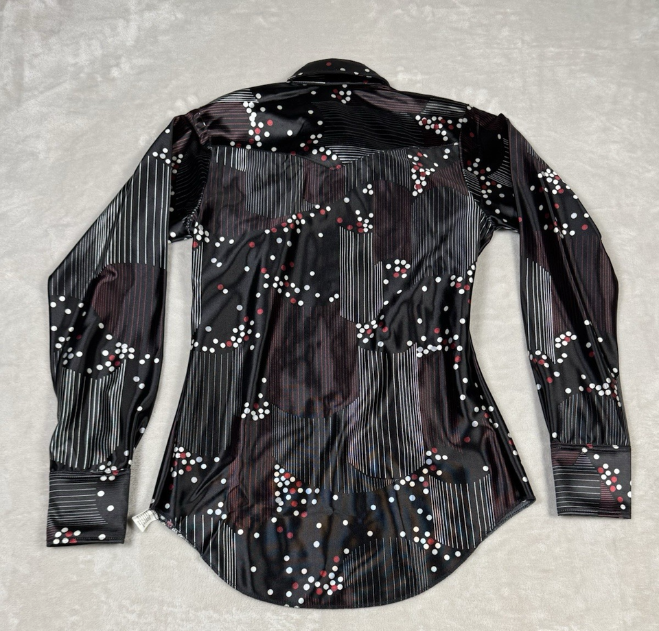 Vintage 70s H Bar C Ranchwear Long Tail Western Pearl Snap Sizee 30 ...