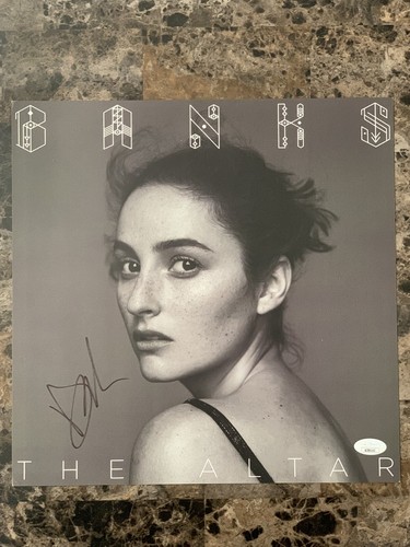 Banks The Altar LP Sealed + 12x12 Album Cover Photo Signed Autographed ...
