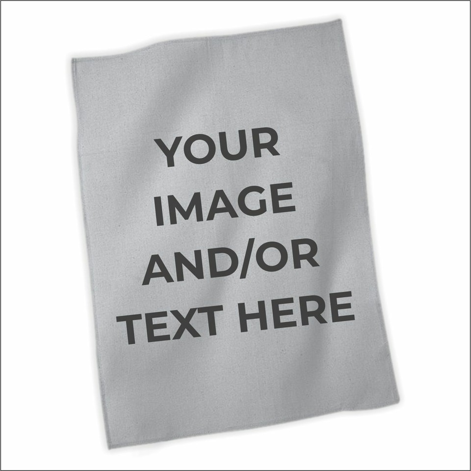 Personalised Any Name Picture Tea Towel 50cm x 70cm Printed Kitchen Tea ...