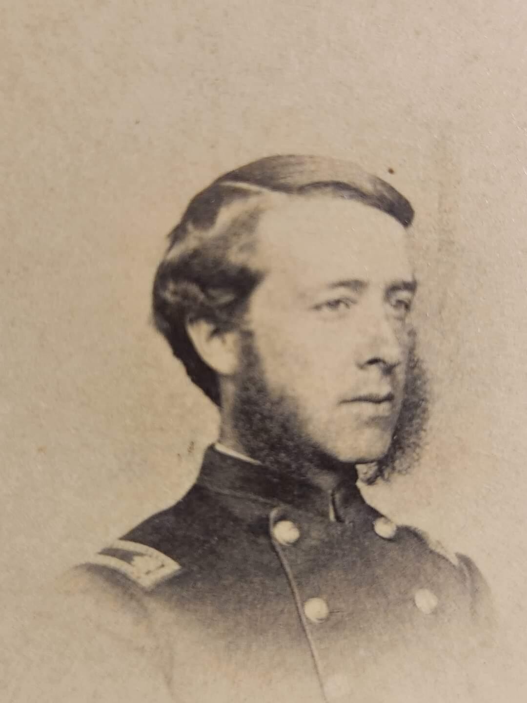 CDV of surgeon George Cutter of the 127th New York Inf. from family ...