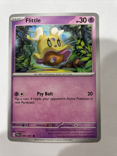 Flittle Paldean Fates 041/091 Pokemon TCG Card NM/M Regular | eBay