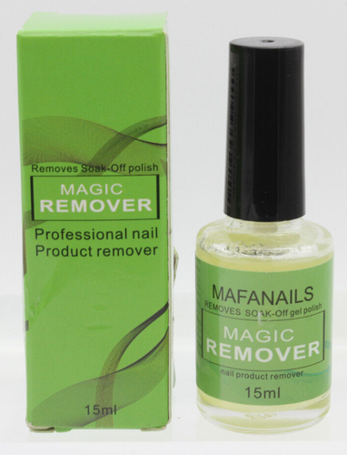 Mafanails Magic Remover Pro Soak-Off Gel Nail Polish Remover 15ml / 0 ...