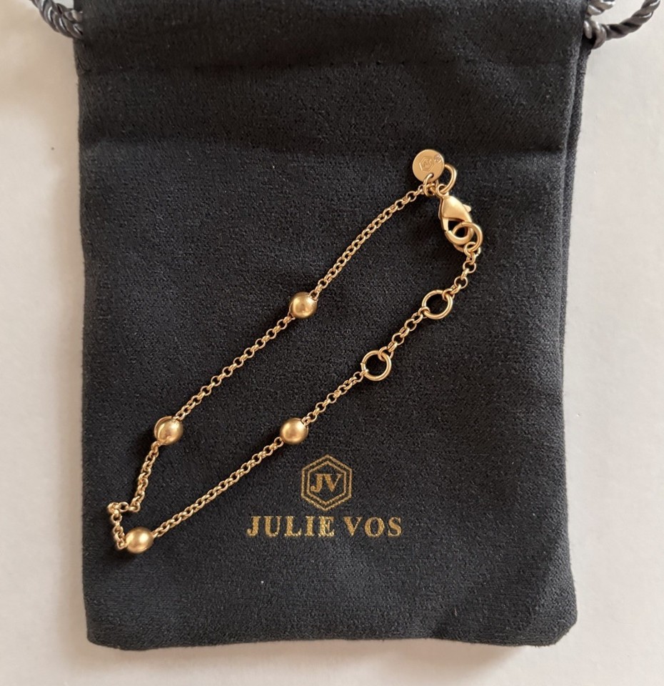 Bundle Of Julie Vos Solars Delicate Necklace And Bracelet | eBay
