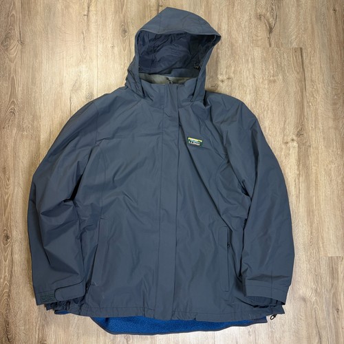 NWT LL Bean Women's Sweater Fleece 3-in-1 Jacket Size 2X Plus Blue ...