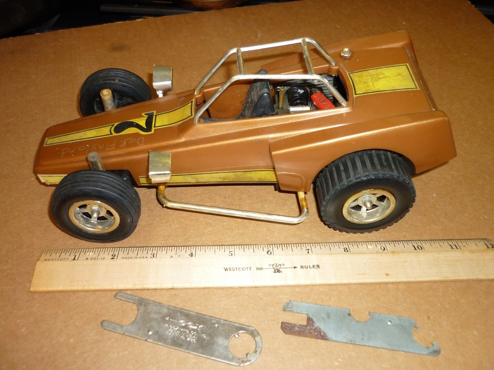 Vintage Cox Sandblaster .049 Engine Gas Powered Baja Road Racer Dune ...