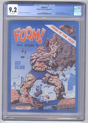 FOOM #5 Marvel Comics 1974 CGC 9.2 | eBay