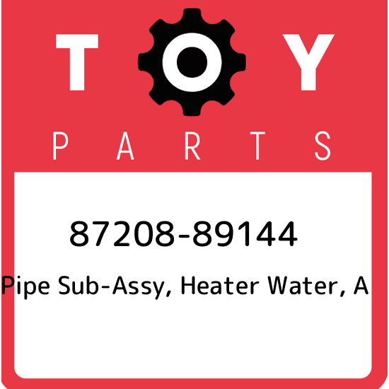 8720889144 Genuine Toyota Pipe Sub-assy Heater Water a 87208-89144 for ...
