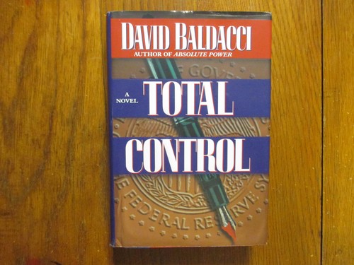 DAVID BALDACCI Signed Book ("TOTAL CONTROL"- 1997 First Edition ...