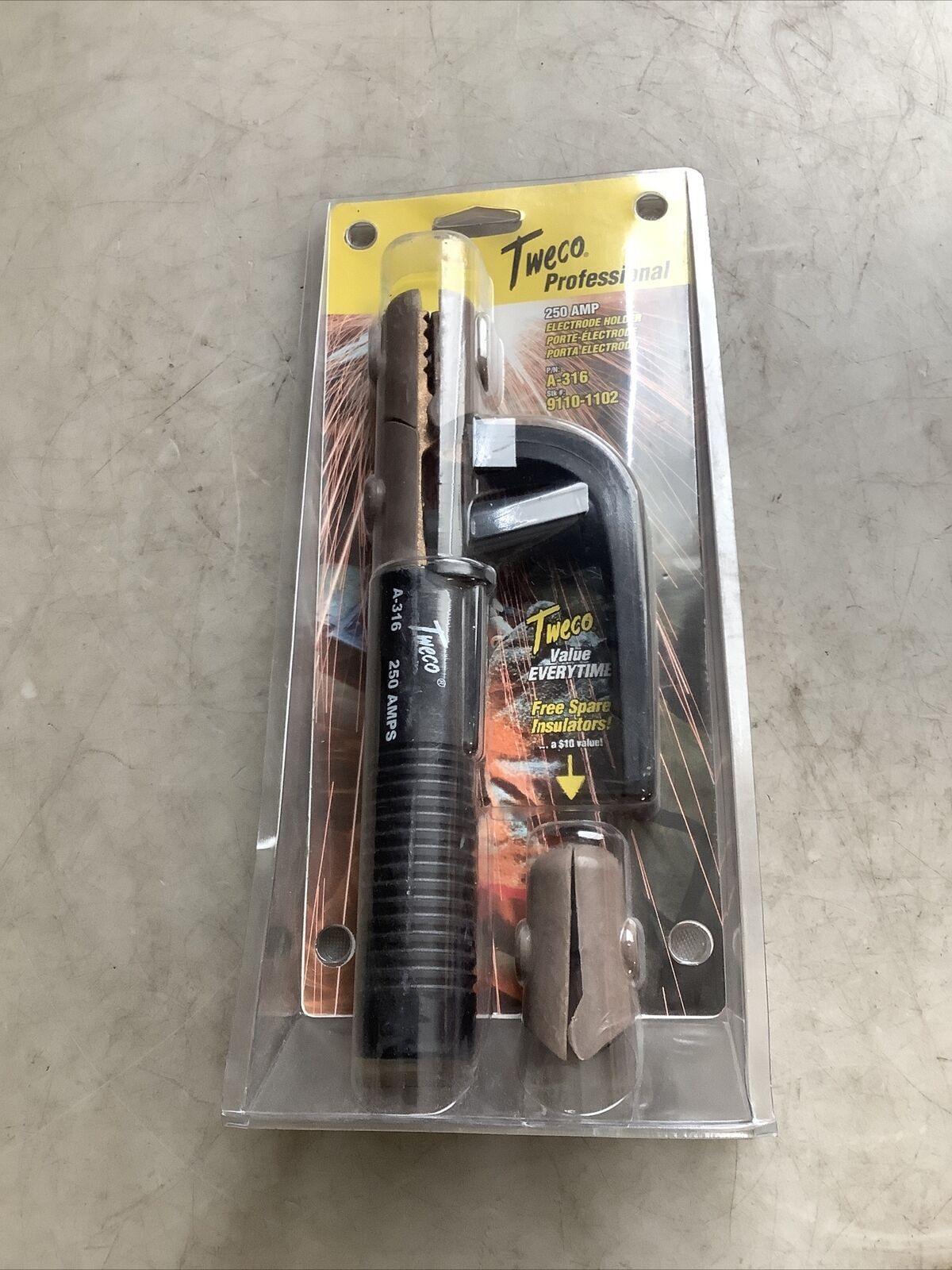 Tweco A-316 Electrode Holder 9110-1102 250 Amp D6109 for sale online | eBay