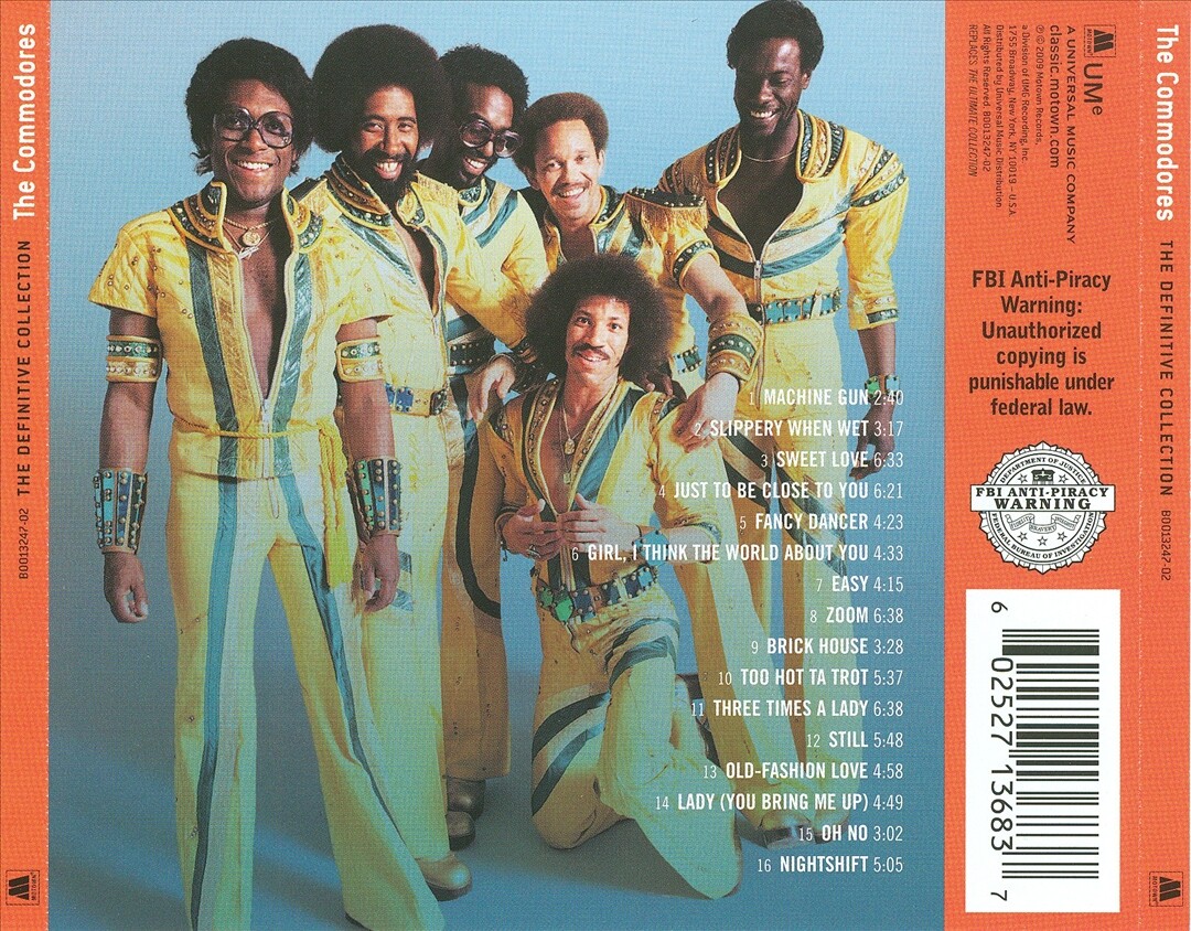 COMMODORES - THE DEFINITIVE COLLECTION NEW CD 602527136837| eBay