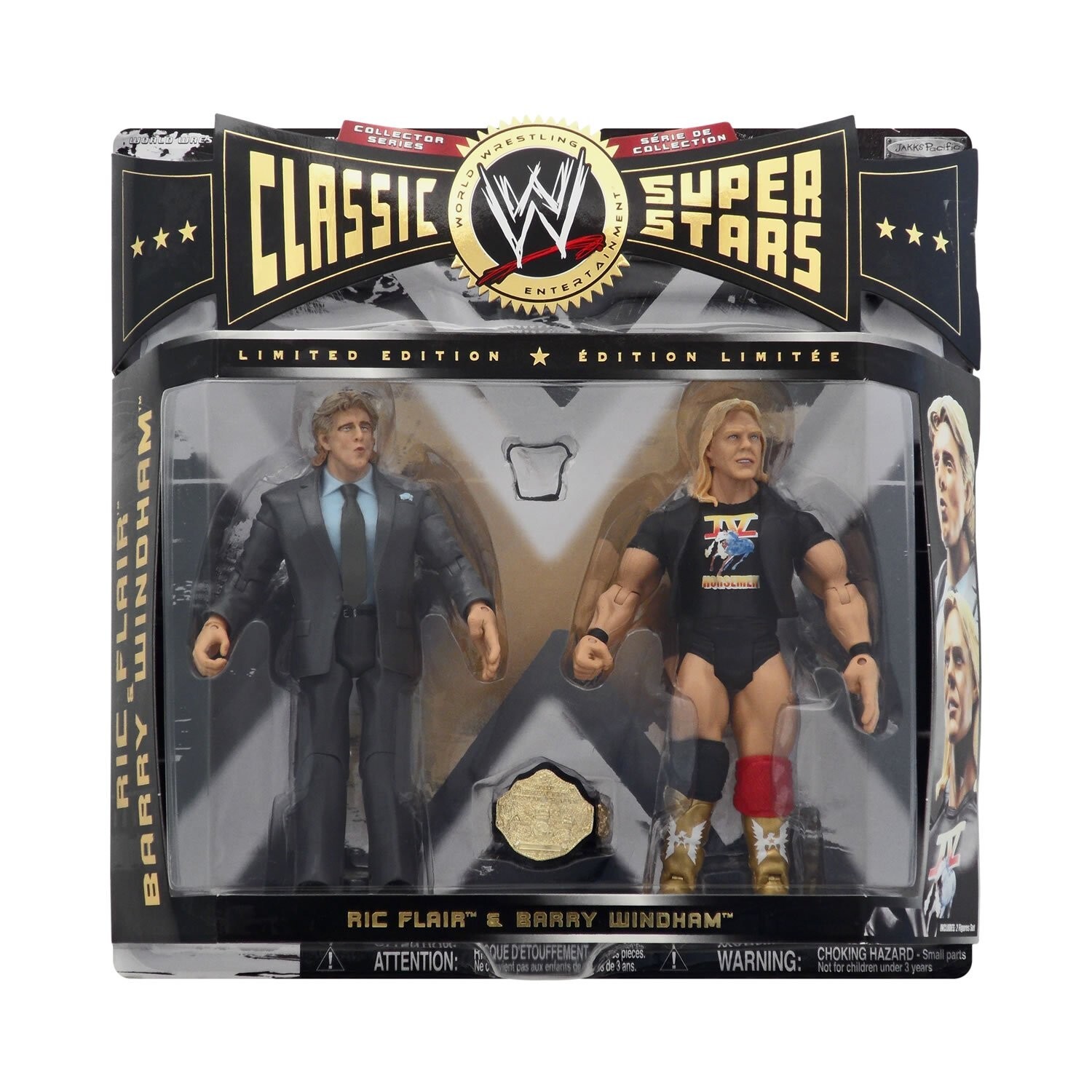 WWE Classic Superstars Limited Edition RIC FLAIR BARRY WINDHAM ...